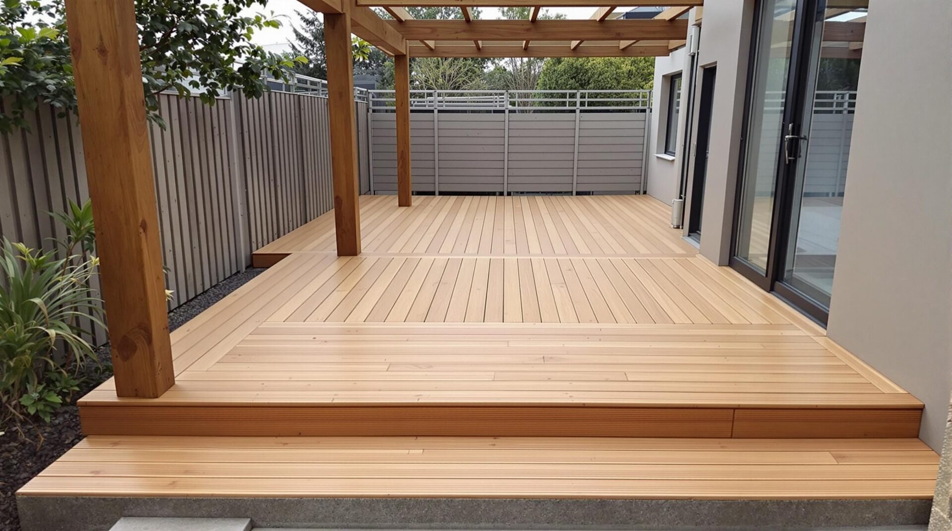 drainage et pente : règles à suivre (drainage terrasse plots) | Habitat ...